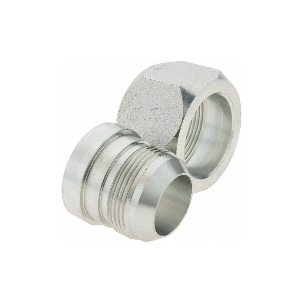 Parker - Steel Flared Tube Reducer: 1-1/2" OD, 37 deg Flared Angle ...