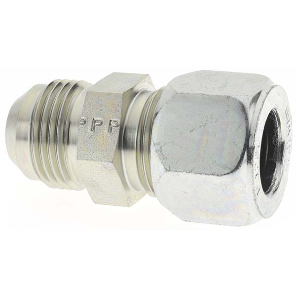 Parker - Steel Flared Tube Union: 3/4" OD, 37 deg Flared Angle | MSC Direct