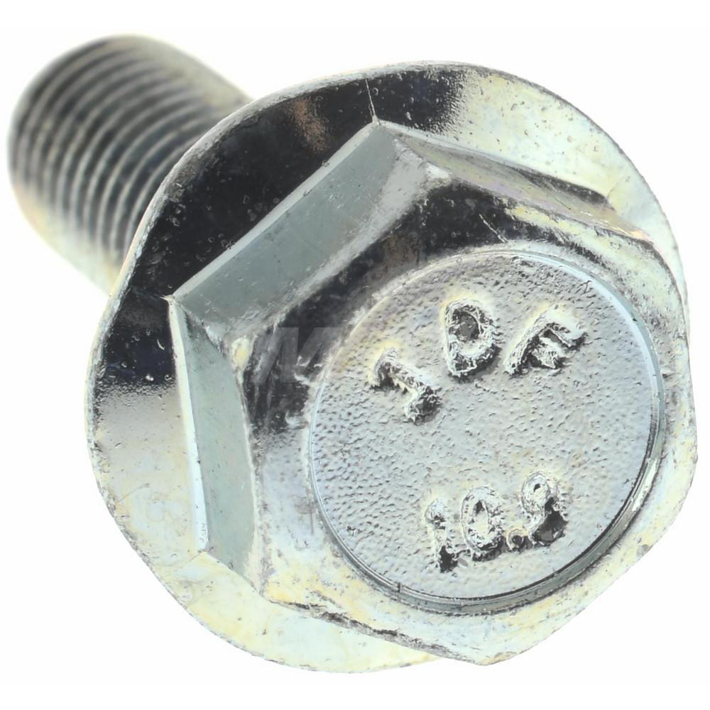 Value Collection - Smooth Flange Bolt: M6 x 1 Metric, 20 mm Length ...