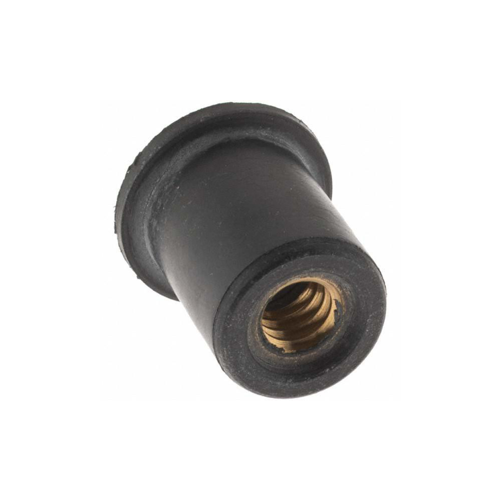Value Collection - 1/4-20, 11/16" Diam Flange, Rubber Insulated Rivet ...