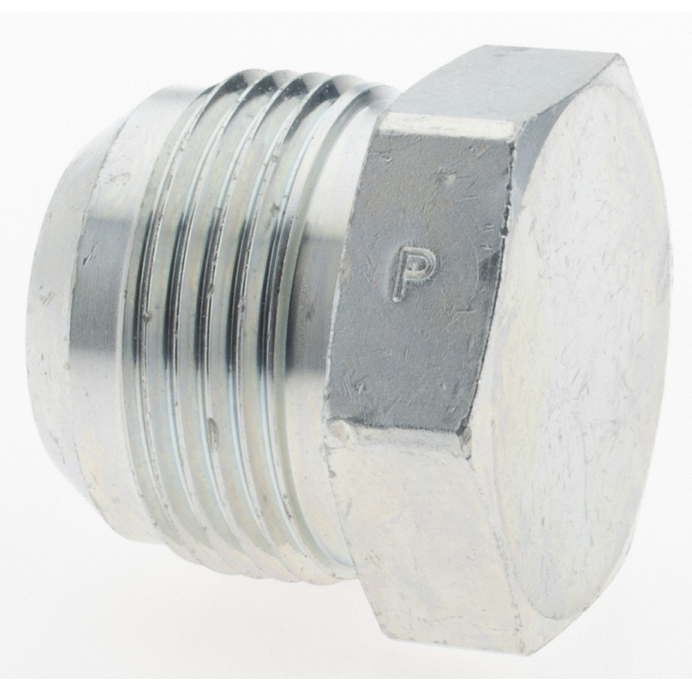 Parker - Steel Flared Tube Plug: 1" OD, 37 deg Flared Angle | MSC Direct