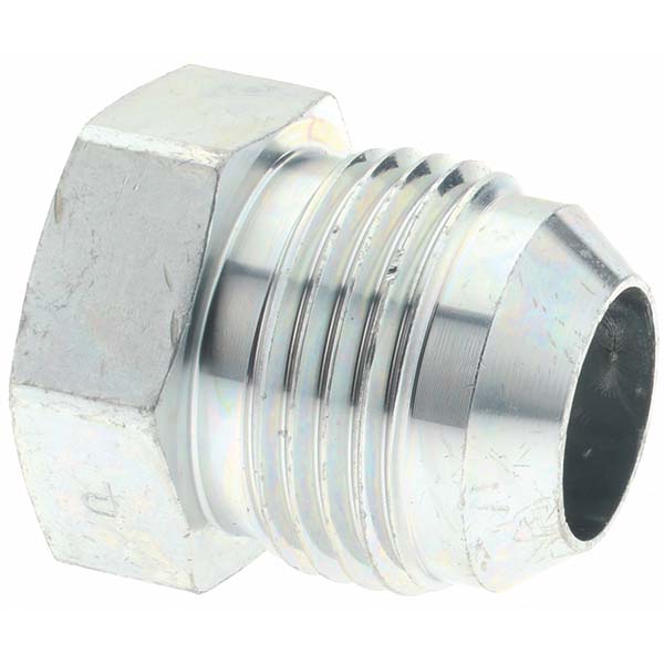 Parker - Steel Flared Tube Plug: 3/4" OD, 37 deg Flared Angle | MSC Direct
