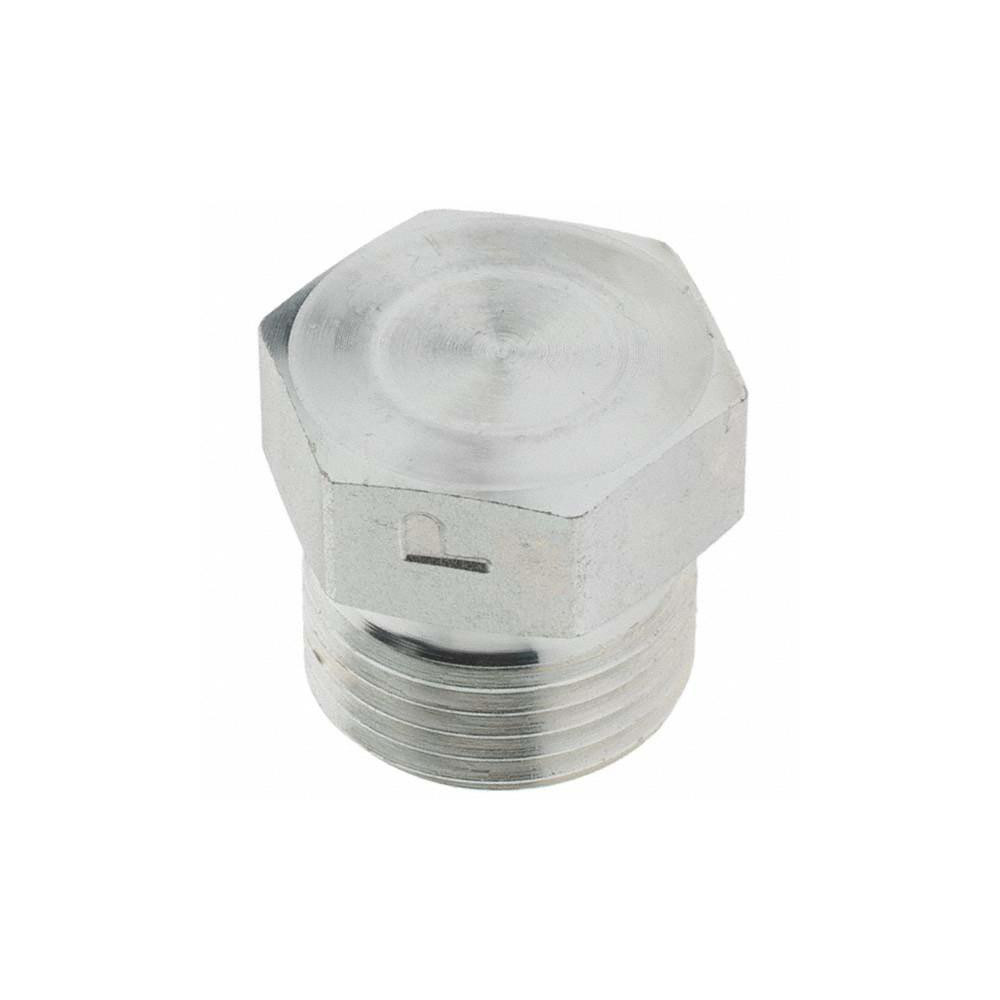 Parker - Hydraulic Hose Pipe Plug Fitting: 0.5" OD, 8 mm, 9,200 psi ...