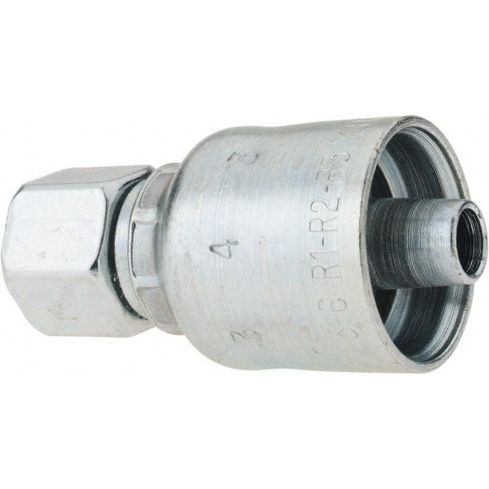 Parker - Hydraulic Hose Swivel Fitting: 0.2500" Hose ID, Hose Size 4 ...