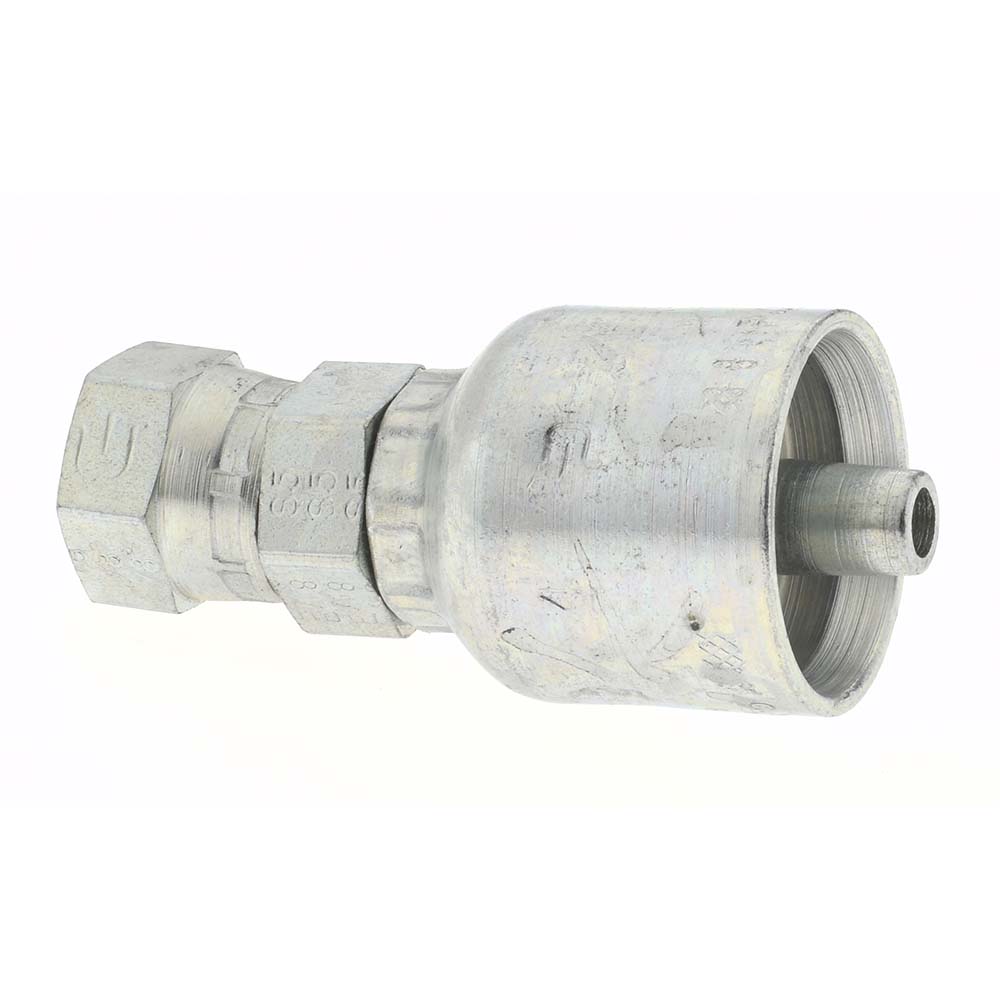 Parker - Hydraulic Hose Swivel Fitting: 0.25" ID, 4 mm, 1/8-27 | MSC Direct