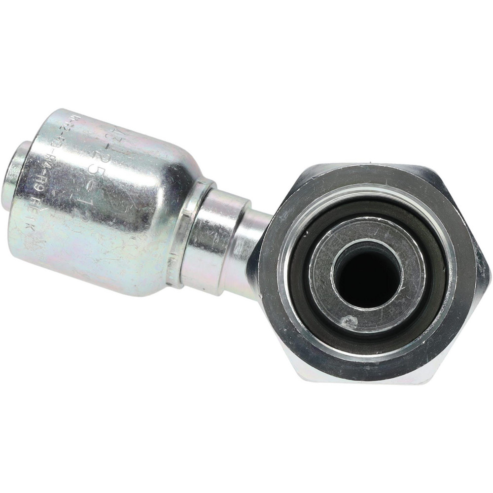 Parker - Hydraulic Hose 90 deg Elbow: 0.7500" Hose ID, Hose Size 12, M36x2 mm Thread | MSC Direct