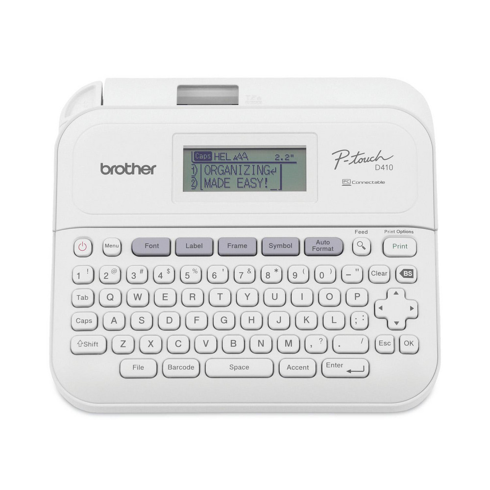 Brother - Electronic Label Makers: Type: PC-Connectable; Label Maker ...
