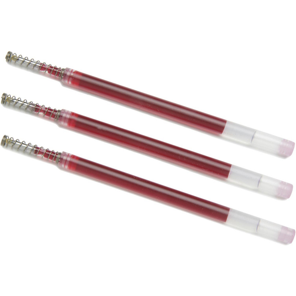 AbilityOne - Pens & Pencils; RED MED PT 3/PK VISTA GEL PEN REFILL | MSC ...