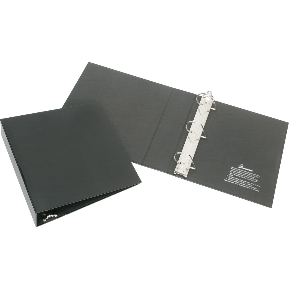 AbilityOne - 1.5" LETTER BLK D RING BINDER | MSC Direct
