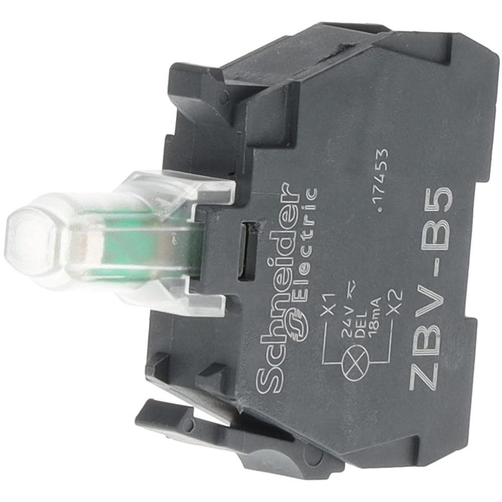 Schneider Electric - Orange Lens LED Indicating Light | MSC Direct