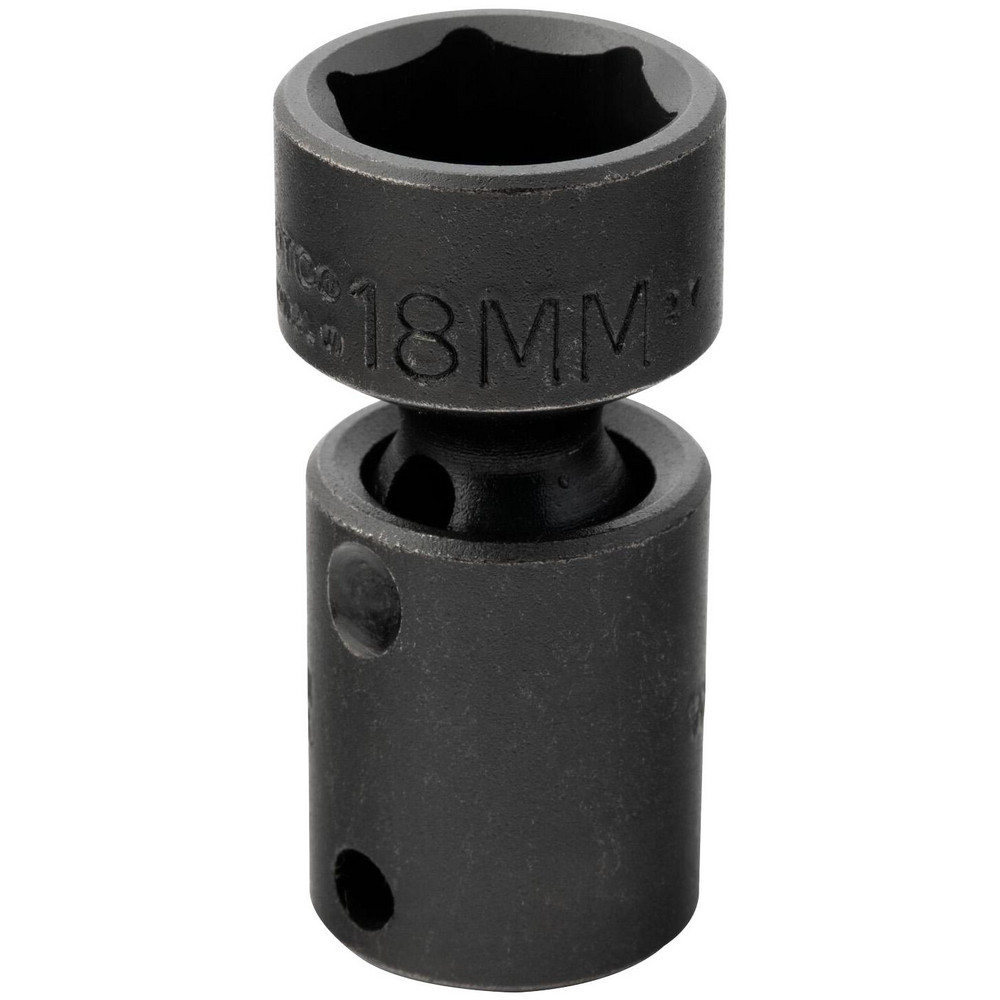 Proto - Impact Socket: 3/8" Drive, 18 mm Socket, Hex Drive | MSC Direct