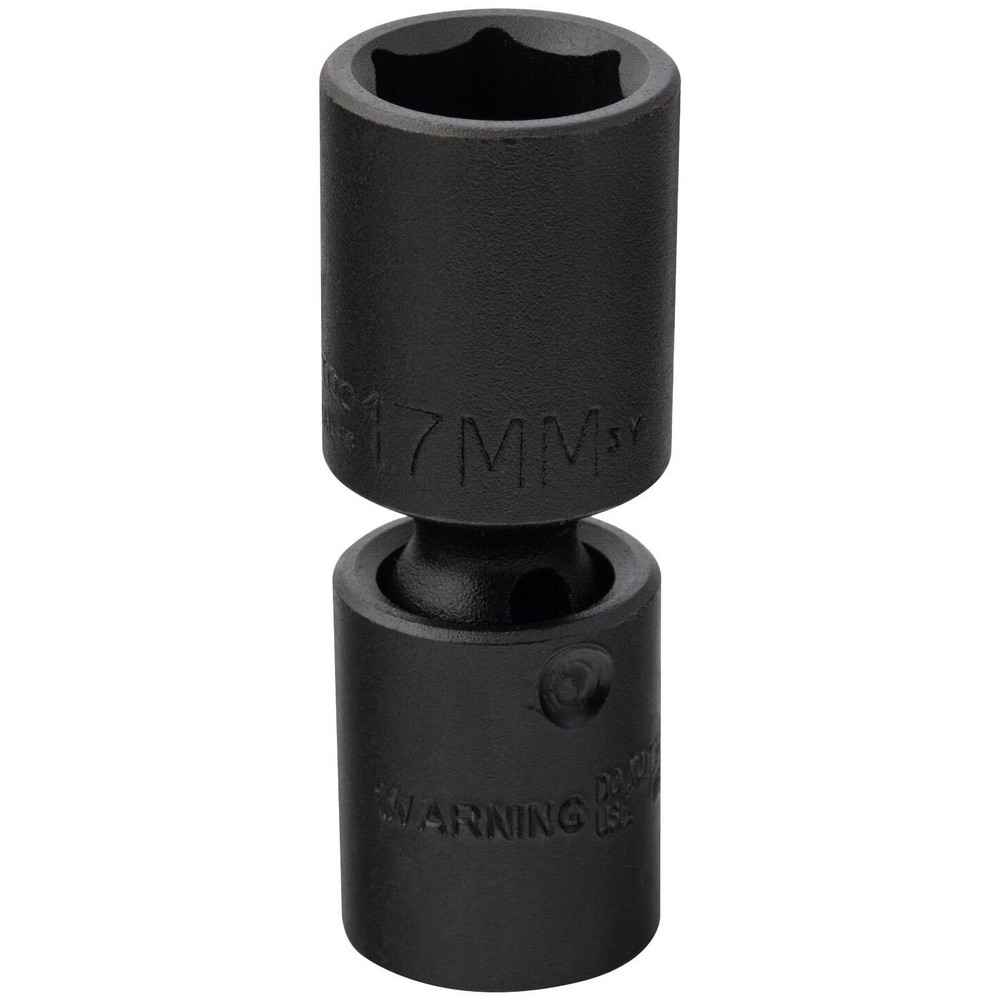 Proto - Impact Socket: 3/8" Drive, 17 mm Socket, Hex Drive | MSC Direct