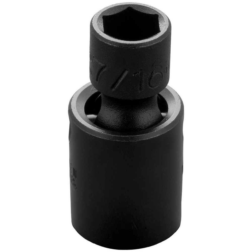 Proto - Impact Socket: 3/8" Drive, 7/16" Socket, Hex Drive | MSC Direct