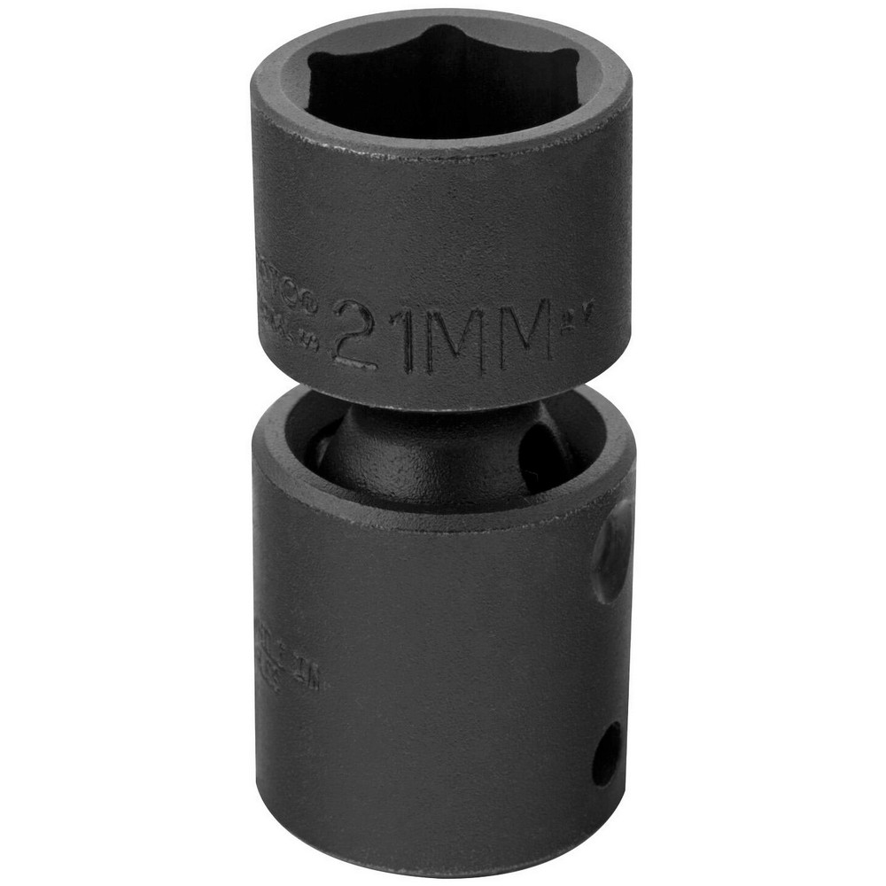Proto - Impact Socket: 1/2" Drive, 21 mm Socket, Hex Drive | MSC Direct