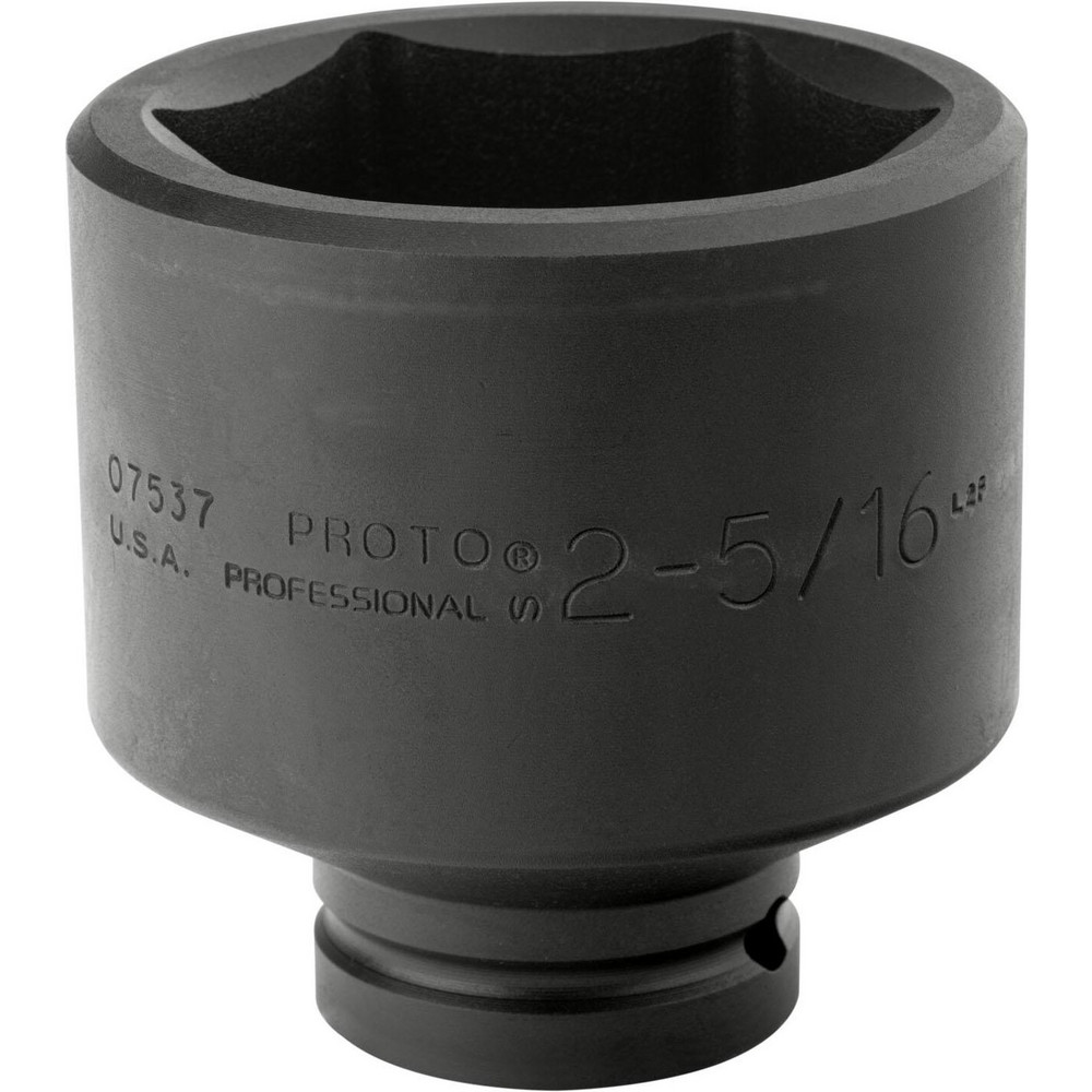 Proto - Impact Socket: 3/4" Drive, 2-5/16" Socket, Hex Drive | MSC Direct