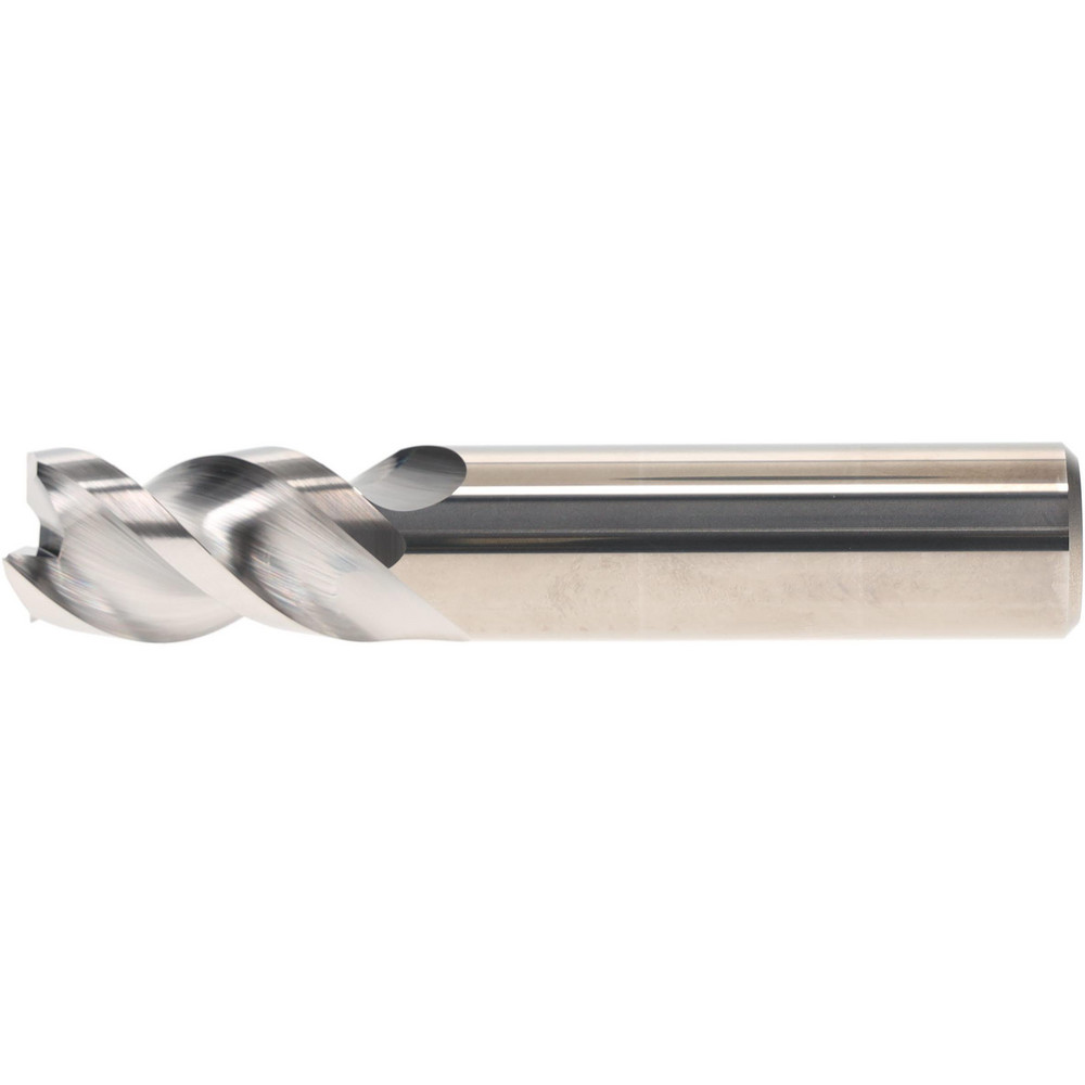Iscar - Corner Radius End Mill: 3/4" Dia, 1-1/4" LOC, 0.0080" Radius, 3 ...