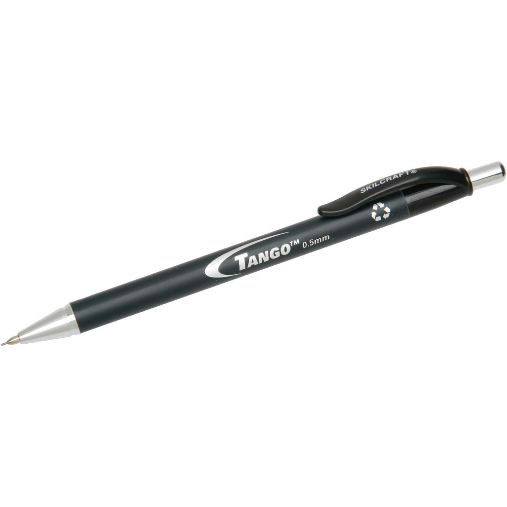 AbilityOne - .5MM BLK 12/PK PUSH MECHANICAL PENCIL | MSC Direct
