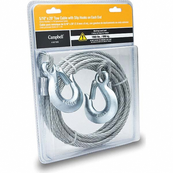 Campbell - Wire Rope & Cable: Product Type: Wire Rope; Breaking ...