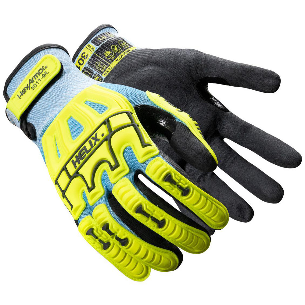 HexArmor® - Cut, Puncture & Abrasion-Resistant Gloves: Helix 3011, Size Medium, ANSI Cut A5 ...