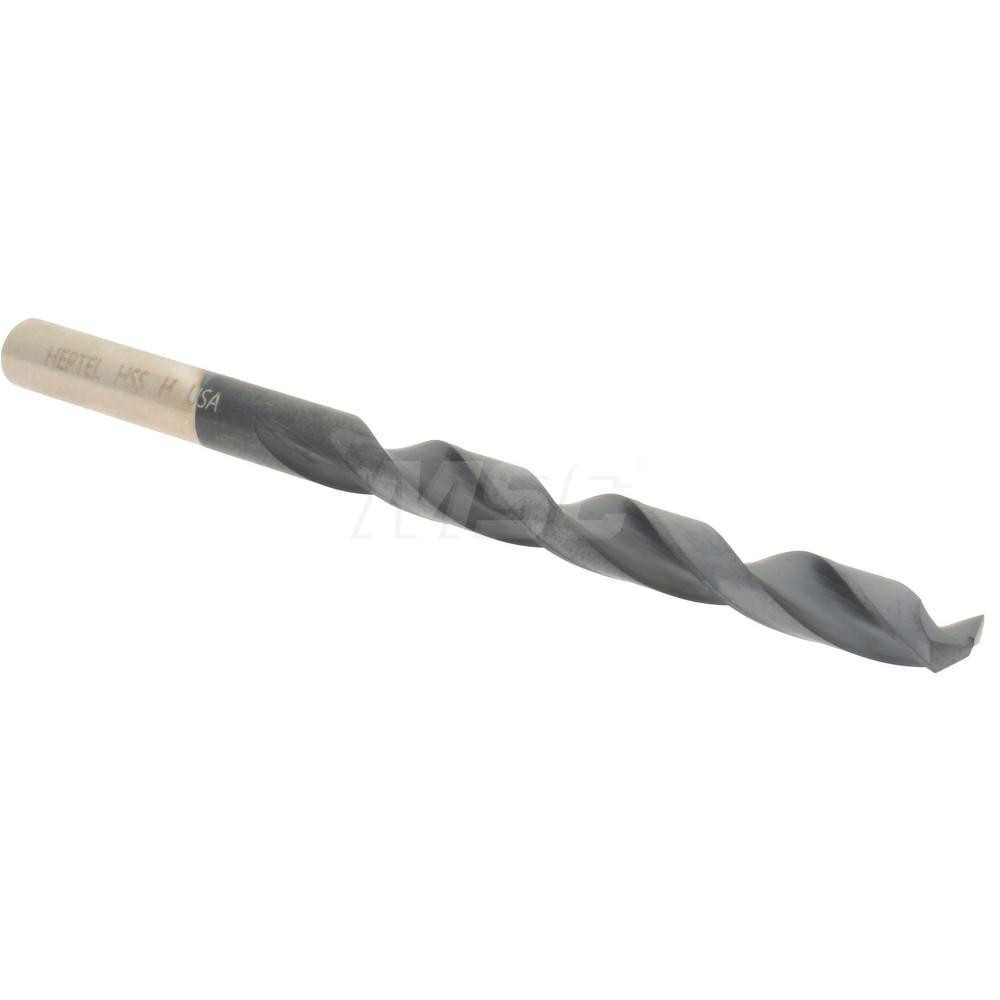 Hertel - Jobber Length Drill Bit: Letter H (0.2660) Dia, 135 deg, HSS ...