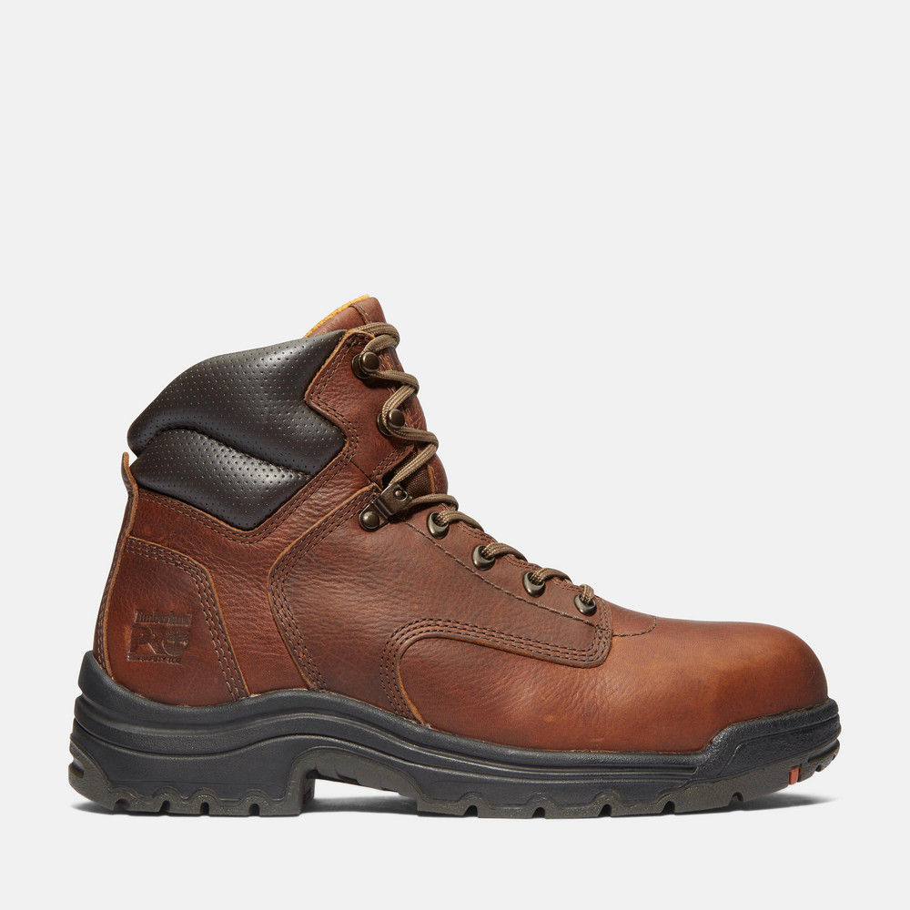 Timberland PRO - Work Boot: Size 12, Leather, Alloy Toe, General ...