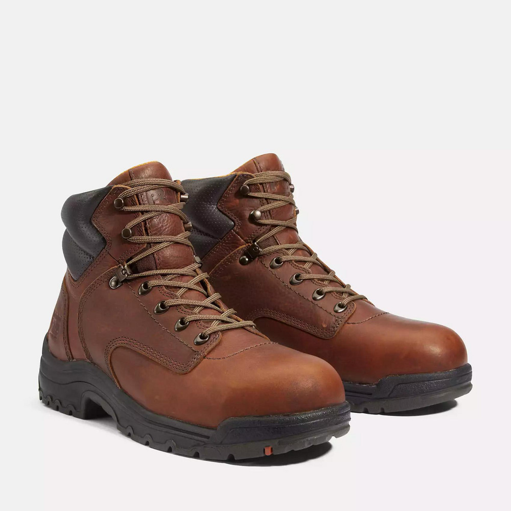 Timberland PRO - Work Boot: Size 12, Leather, Alloy Toe, General ...