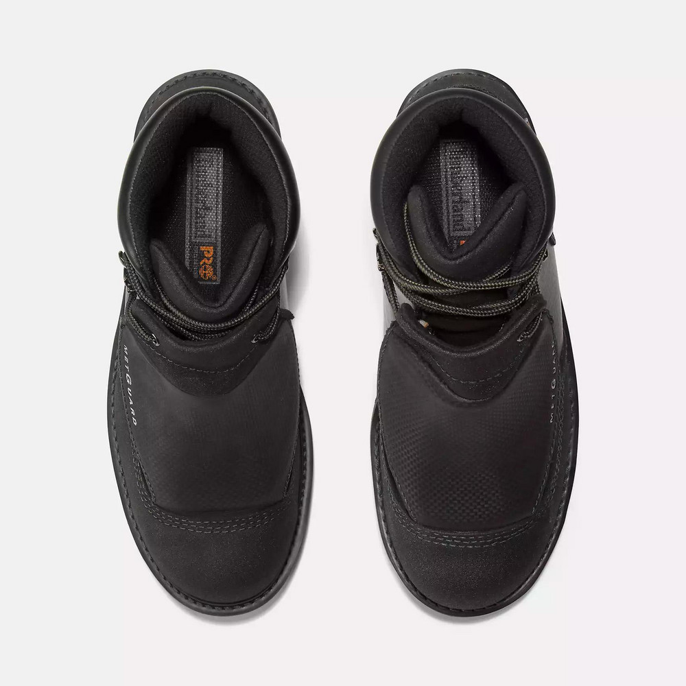 Timberland PRO - Work Boot: Size 8.5, 6" High, Leather, Steel Toe, Safety Toe & Welder's Boot ...