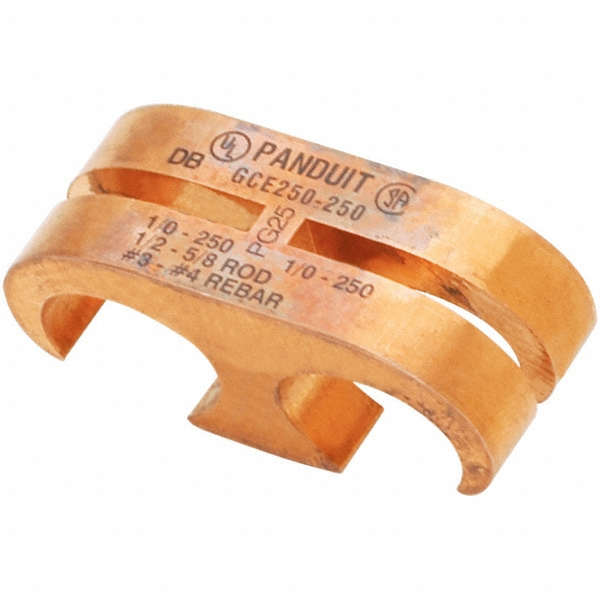 Panduit - 1/0 & 6 to 1/0 AWG Compatible Grounding Clamp | MSC Direct