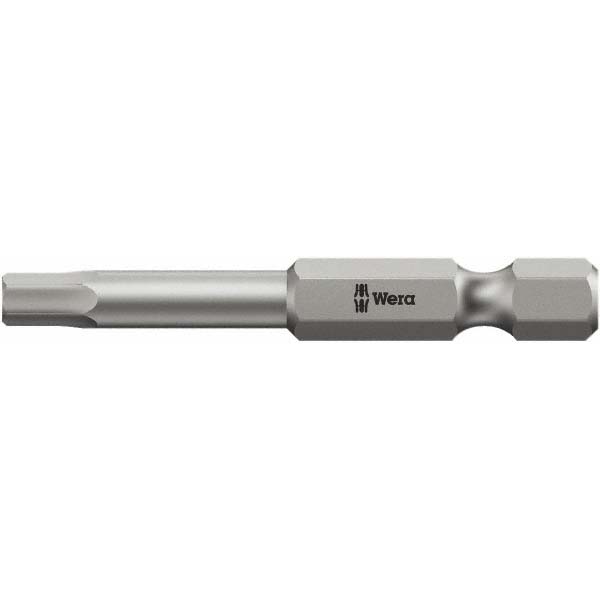 Wera - Power Screwdriver Bit: 3/32" Hex Drive | MSC Direct