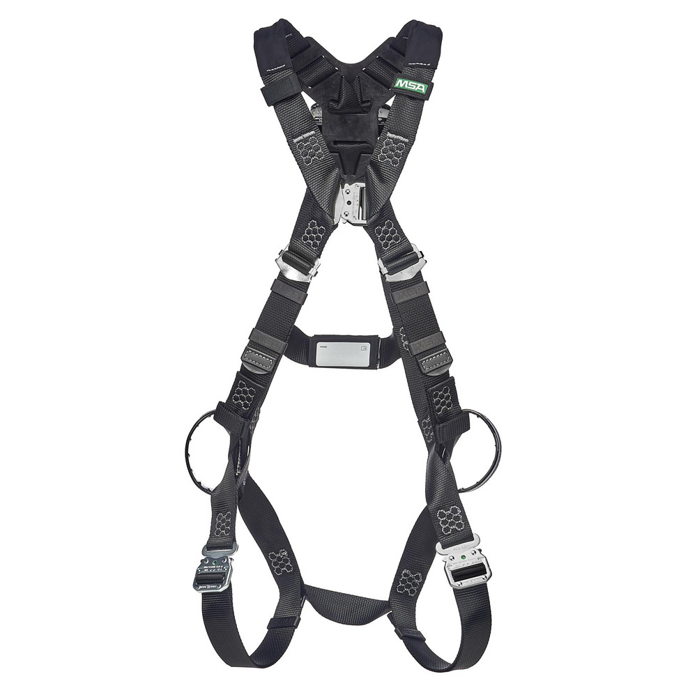 MSA - Fall Protection Harnesses: 400.000 Lb, Arc Rated Style, Size X ...