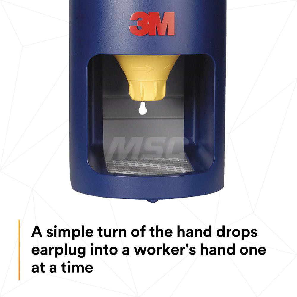 3M - Earplug Dispenser: One Touch, Tabletop Mount | MSC Direct