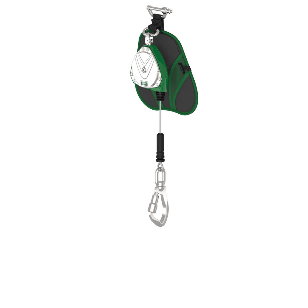 MSA - Self-Retracting Lanyard: 310 lb, 12.380' Long, Polycarbonate ...