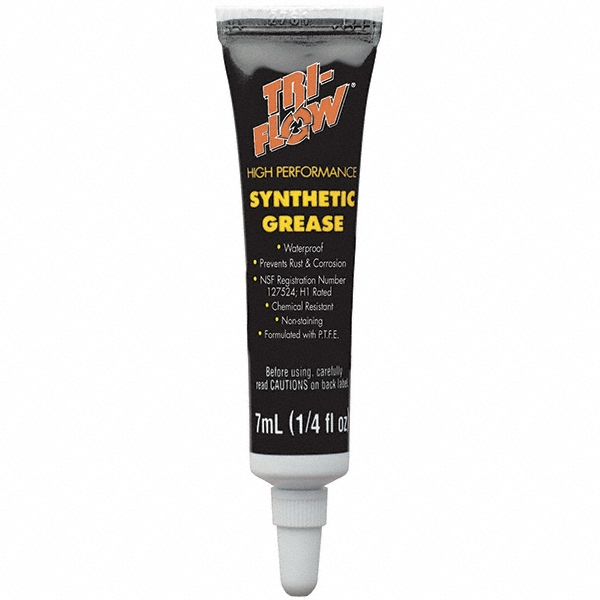 Tri-Flow - High Temperature Grease: 0.25 oz Tube, Synthetic | MSC Direct