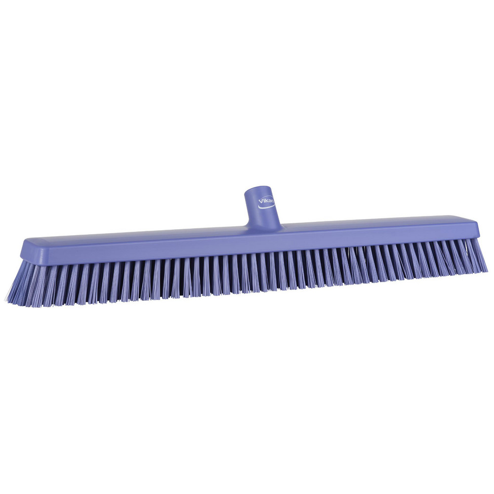 Vikan - Push Broom: 24.40" Wide, Push Broom, Polyester Bristles | MSC ...