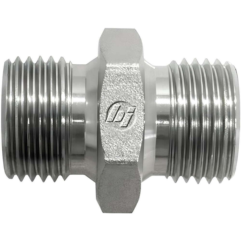 Brennan - Steel Flared Tube Hex Adapter: 1/4-19 Thread | MSC Direct