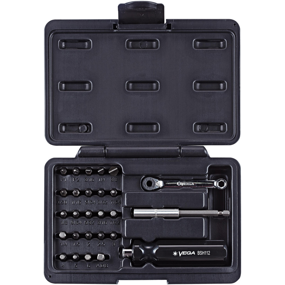 VEGA Industries - Screwdriver Bit Sets: Set Type: Insert Bit Set w ...