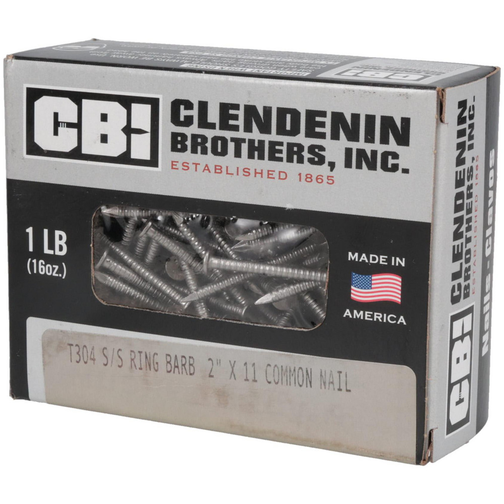 Made in USA - 6D, 11 Gauge, 2" OAL Common Nails | MSC Direct