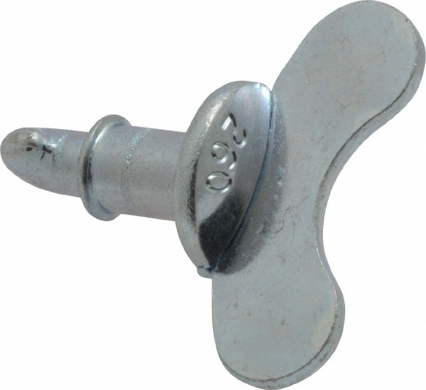 Made in USA - 0.3650" Long, Wing Head, Steel Quarter Turn Stud ...