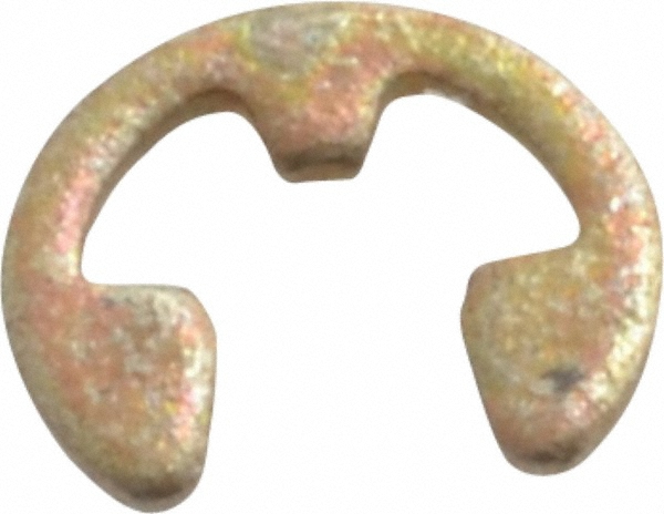 Rotor Clip - 5/32" Shaft Diam, 0.116" Groove Diam, Steel External E ...