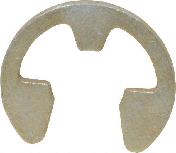 Rotor Clip - 7/32" Shaft Diam, 0.188" Groove Diam, Steel External E ...