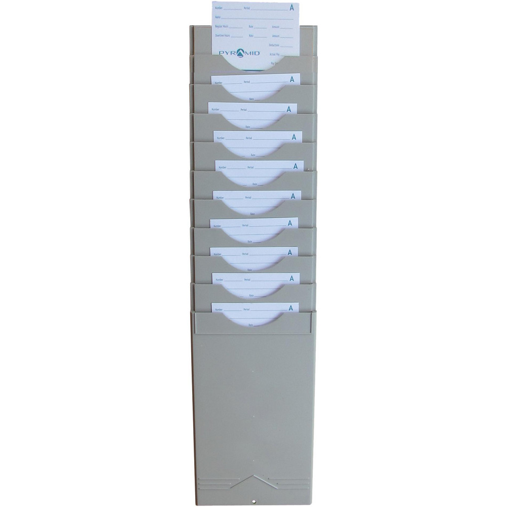 Pyramid - Time Card Rack, 10 Pockets | MSC Direct