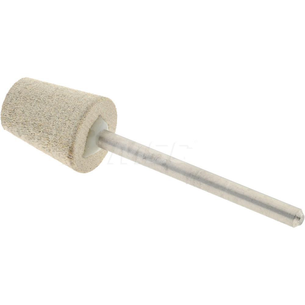 Cratex - Mounted Point: 5/8" Thick, 1/8" Shank Dia, B91, 120 Grit, Fine | MSC Direct