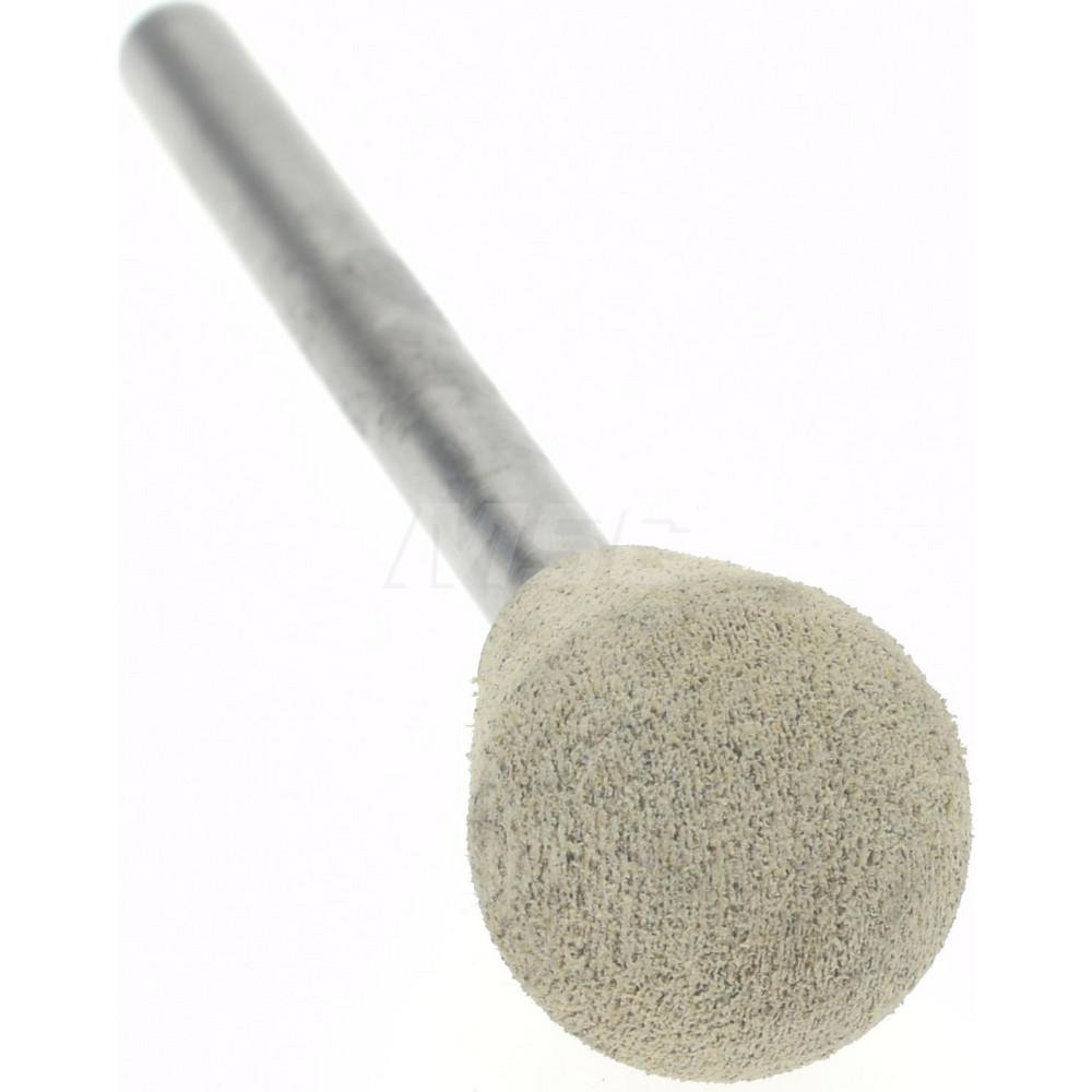 Cratex - Mounted Point: 1/2" Thick, 1/8" Shank Dia, B112, 120 Grit ...
