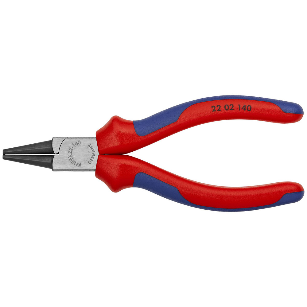 Knipex - Long Nose Pliers: Round Nose Pliers, Smooth, 1-7/64 | MSC Direct