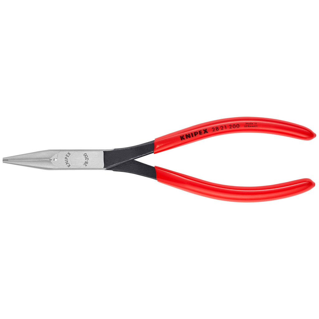 Knipex - Long Nose Pliers: Pliers Type: Round Nose Pliers; Jaw Texture ...