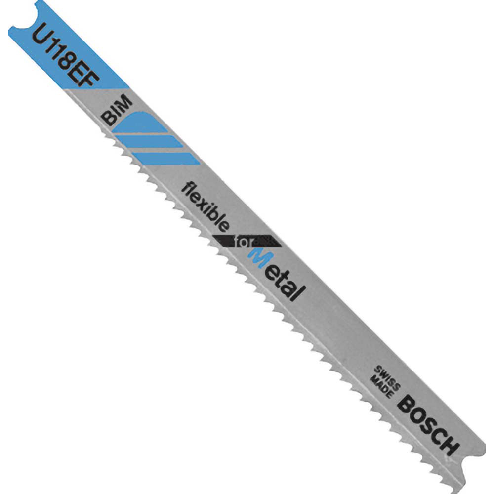Bosch - 3-1/8" Long, 14 to 18 Teeth per Inch, Bi-Metal Jig Saw Blade ...