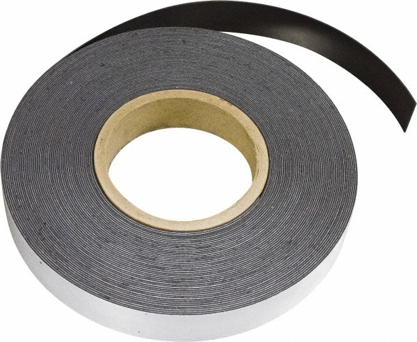Mag-Mate - 600" Long x 1/2" Wide x 1/8" Thick Flexible Magnetic Strip ...