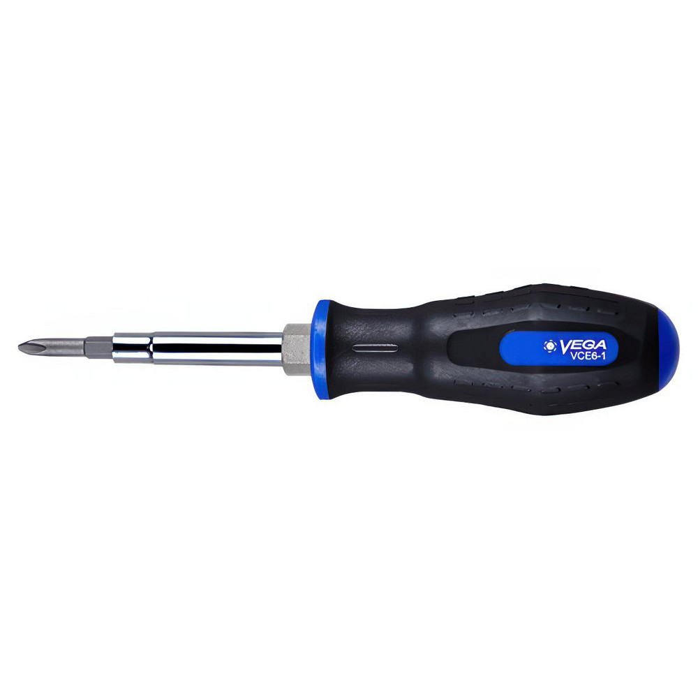 VEGA Industries - Bit Screwdrivers; Type: 6 in 1 Multi-Driver; Tip Type ...