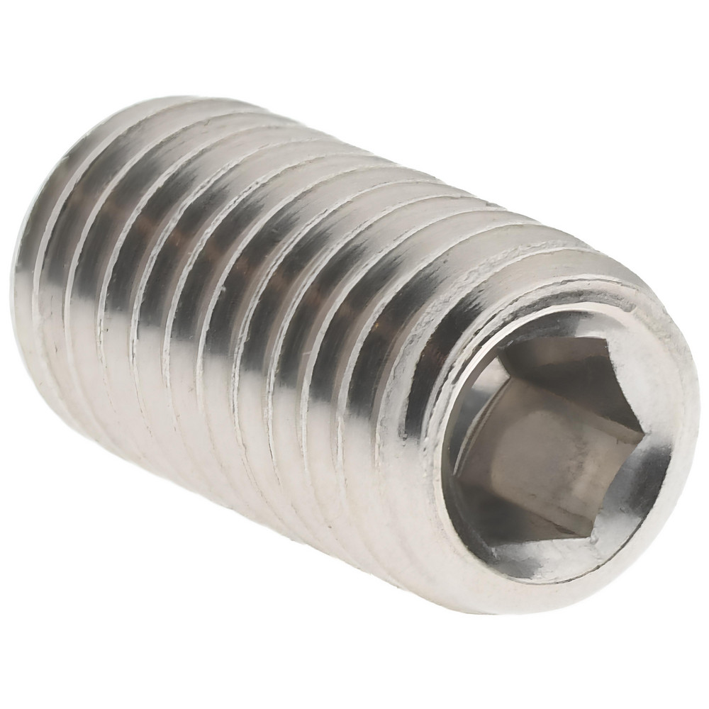 Value Collection - Set Screw: M8x1.25, 16.00 mm Overall Length, Cup ...