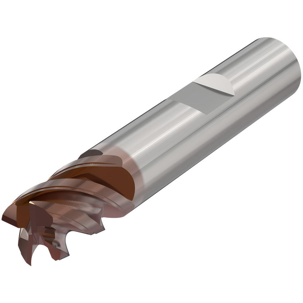Seco - Corner Chamfer End Mill: 8.00 mm Dia, 11.00 mm LOC, 4 Flute, 0. ...